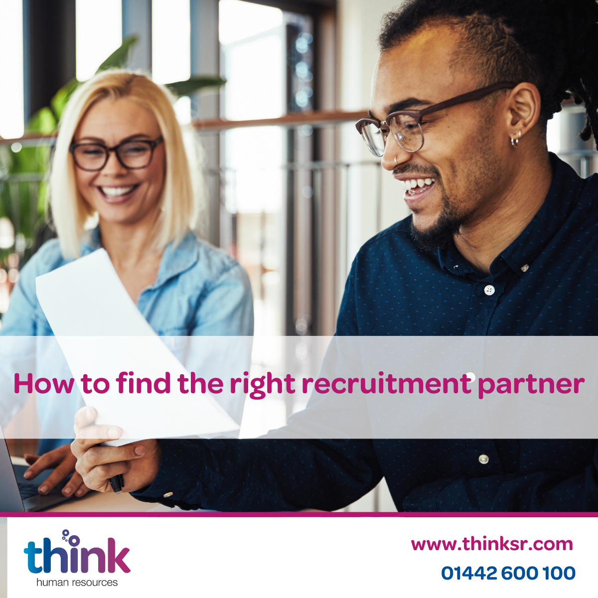 Finding the right recruitment partner | Our Blog - Think Specialist Recruitment